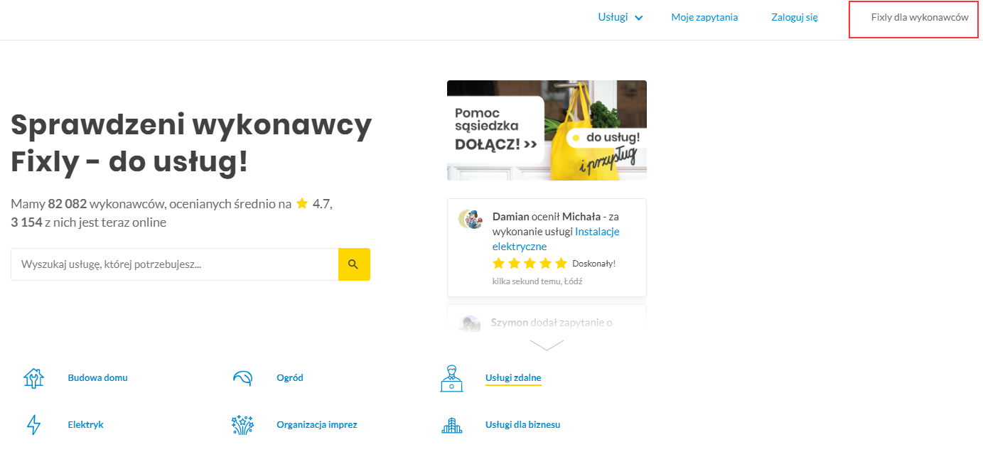 Jak zarejestrować konto na Fixly? [PORADNIK]